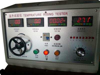중국 IEC 60884 마개 핀 커넥터 0 ℃ - 150℃ 온도 일어나는 시험 장치 판매용