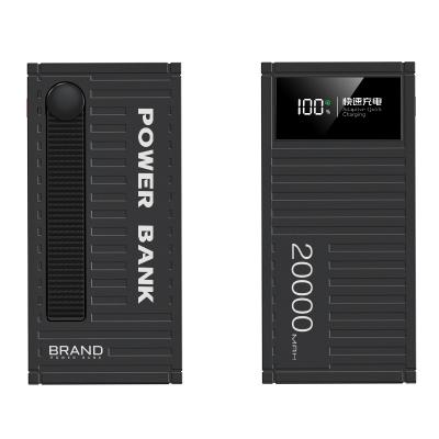 Cina Power Bank in plastica da 20000mAh con protezione contro basse tensioni e ricarica rapida da 22,5W in vendita