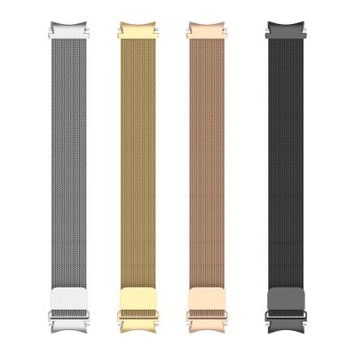 Cina 50G Milanese Loop Stainless Steel Smartwatch Bands per Samsung Galaxy Watch 5 44mm 40mm in vendita
