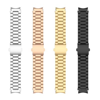 Cina Folded Safety Buckle Metal Watchband per Samsung Watch 5 100% Professional QC Passato in vendita