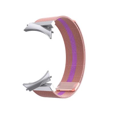 Cina Banda d'orologio in acciaio inossidabile 304 per Samsung Galaxy Watch 4 6 colori e capacità 48G in vendita