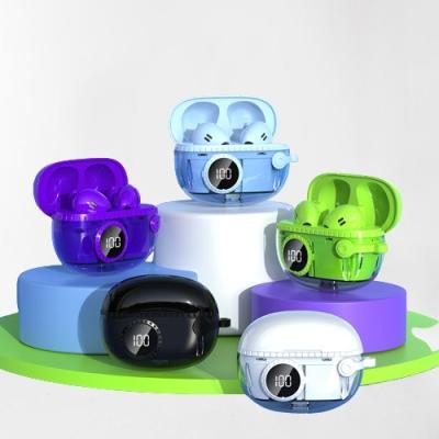Cina TWS 5.3 auricolari wireless cuffie in orecchio con basso forte Cancellazione del rumore Smart Touch in vendita