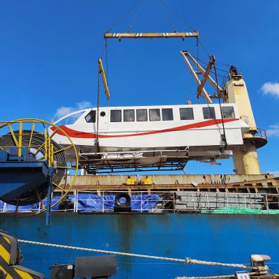 China Allsealion Catamaran Ferry Boat Passenger 30 50 100 Commercial Passengers Aluminium High Speed Boats Water Taxi for Sale for sale