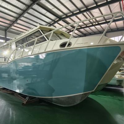 China Factory Mass Production Catamaran Sport Fishing Boats Luxury Yacht Boat for sale