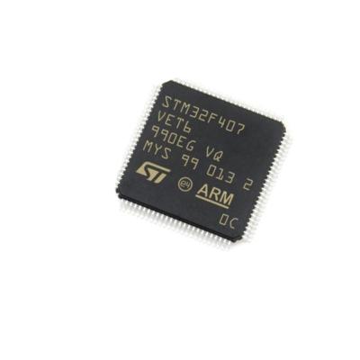 중국 STM32F407VET6 STM32F4 마이크로컨트롤러 IC 32-비트 하나의 핵 168MHz 512KB 판매용