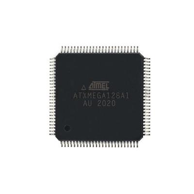 중국 ATXMEGA128A1-AU 플래쉬 메모리 IC 칩 A1 마이크로컨트롤러 IC 8 16-비트 32MHz 128KB 판매용