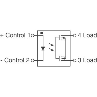 中国 CPC1017NTR SOP 4 Solid State Relays PCB Mount Single Pole Normally Open 4 Lead 販売のため