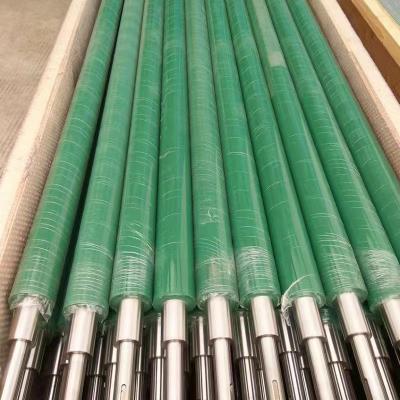 China Industrial High-Temperature Wear Resistant Polyurethane Rubber Rollers For Printing Machine Te koop