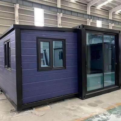 China Standard Prefabricated Portable 40ft Foldable Expandable Container House Prefab Mobile Tiny Home 2 3 Bedroom for sale