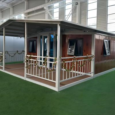 China Luxury 20Ft 40Ft Waterproof Expandable Container Mobile Home Prefabricated Kitchen Casa Contenedor for sale