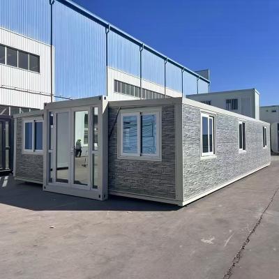 China Prefabricated 40Ft 20Ft Expandable Container House 5 Bedroom Prefab Building Modular Home Casa Modular for sale