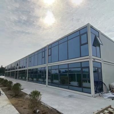 Cina Ufficio a casa container prefabbricato staccabile - Edificio modulare mobile e casa con struttura in acciaio in vendita