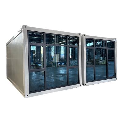 China Easy Install Affordable Mobile Modular Container Homes 20FT Prefabricated Detachable Container House for sale