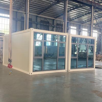 China Modular Micro House Detachable Steel Container Cabin for Office Building Prefabricated Mobile Living Site Emergency Rescue for sale