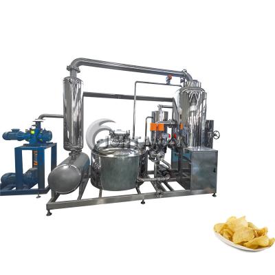 Cina Alta macchina della friggitrice di vuoto di produttività per la fabbrica dello spuntino in vendita