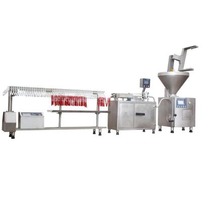 China Wurst-Fertigungsstraße des Edelstahl-304, Schweinswurst, die Maschine herstellt zu verkaufen