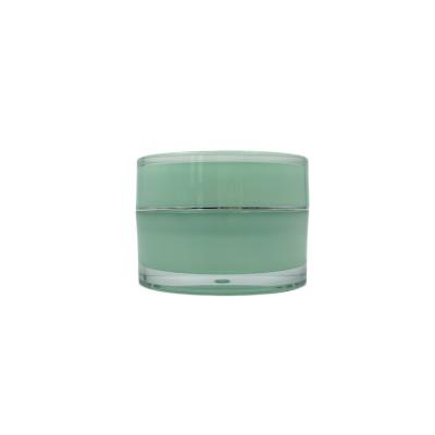 Cina Barattolo cosmetico 15g 30g 50g intorno alla crema di fronte crema acrilica vuota del barattolo per cura di pelle in vendita