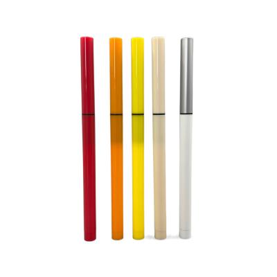 Cina penna cosmetica ermetica vuota di Pen Packaging Red Color Rotary di progettazione esile 3g in vendita