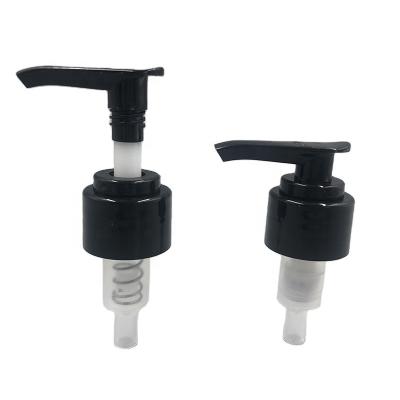 Cina Chiusura regolare della lozione del nero della pompa 28mm dell'erogatore del PE 24mm per il prodotto disinfettante della mano in vendita