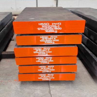 Cina Acciaio per utensili standard del lavoro in ambienti caldi di ASTM/Antivari piano laminato a caldo che estigue durezza 51-55HRC in vendita