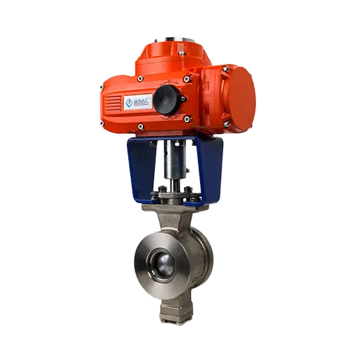 No Pipework Changes! GRAT Custom Electric Valves Solve Your Obsolete Valve Problem 2 GRAT Explosion-Proof Electric Hard-Sealed Ball Valve front look