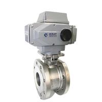 Quality DN40 SS316L Motorized Ball Valve Actuator PTFE Sealed Material With VI Leakage Class for sale