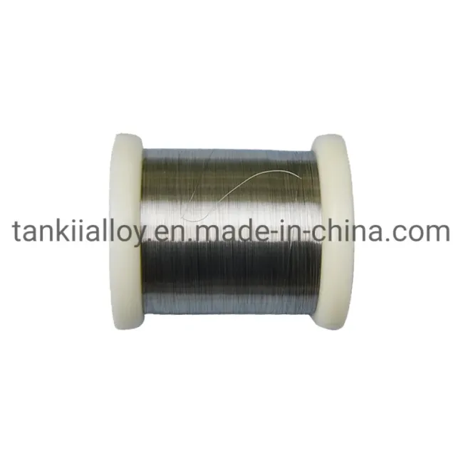 NiCr80/20 Flat Wire Nichrome Ribbon Wire Factory Manufacture