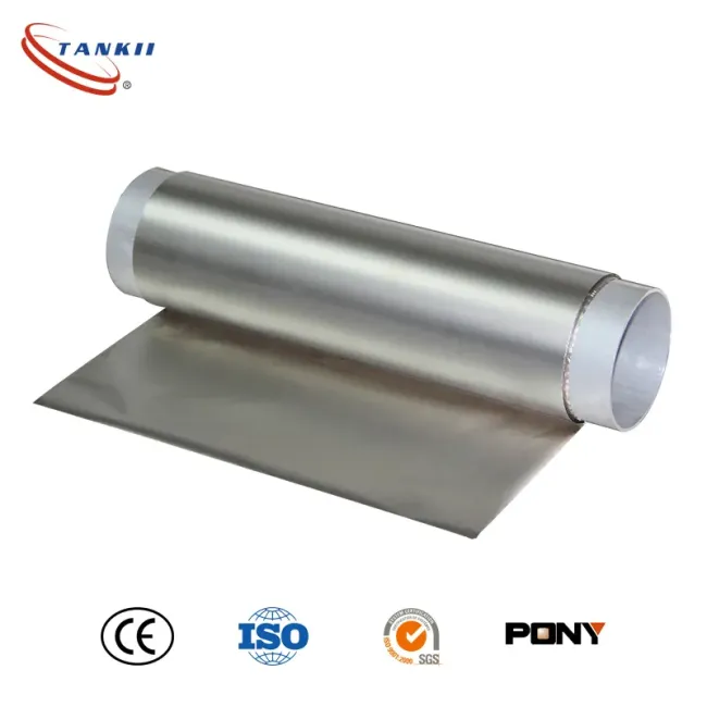 0Cr21Al6Nb FeCrAl Alloy Foil High Temperature 1350â Heating Strip