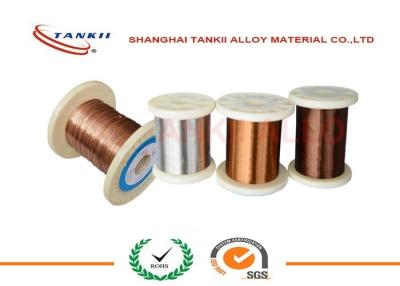 Chine fil d'alliage cuivre-nickel de manganin de 0.08mm pour l'instrumentation de basse tension à vendre