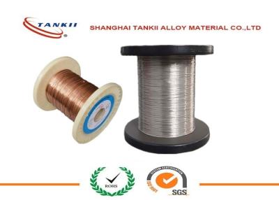 Chine fil d'alliage cuivre-nickel de manganin de 0.08mm pour l'instrumentation de basse tension à vendre