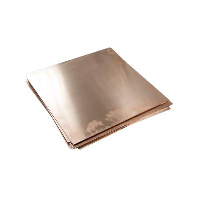 Chine Épaisseur de 0,1 à 3,0 mm C33000 C35300 C35600 Résistant à la corrosion Plaque de cuivre en laiton à vendre