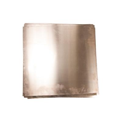 Chine Épaisseur de 0,1 à 3,0 mm C33000 C35300 C35600 Résistant à la corrosion Plaque de cuivre en laiton à vendre