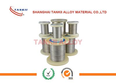 Chine Surface molle lumineuse nue de fil de résistance de nichrome dans la couleur blanche argentée à vendre