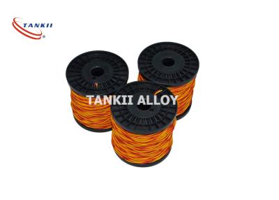 Chine Type résistance chimique de thermocouple de fibre de verre de 22SWG Q de câble de K à vendre