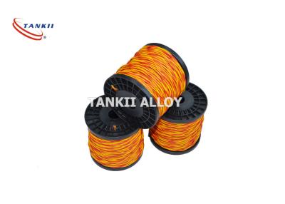 Chine Type résistance chimique de thermocouple de fibre de verre de 22SWG Q de câble de K à vendre