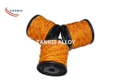 Chine Type résistance chimique de thermocouple de fibre de verre de 22SWG Q de câble de K à vendre