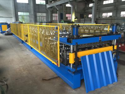 Chine Petit pain en acier de panneau de mur de matériau de construction formant la machine avec la station hydraulique à vendre