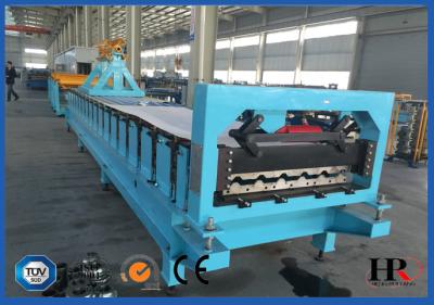 Cina Lo strato del tetto lamina a freddo la formazione della lamiera ondulata pannello a macchina del tetto che fa la macchina in vendita
