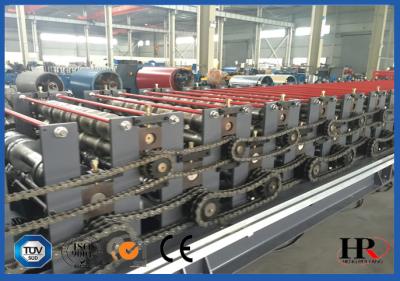 Chine Petit pain de double couche de panneau de toit formant la machine avec l'écran tactile de couleur de 7 pouces à vendre