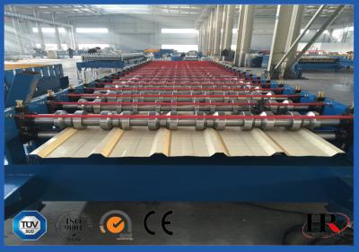 Chine petit pain de panneau de toit de largeur produit par 1m formant la machine avec le PLC de Mitsubishi ou de Siemens à vendre