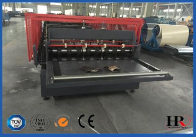 Chine Petit pain ondulé de double couche de tôle d'acier formant la machine épaisseur de 0,4 - de 0.8mm à vendre