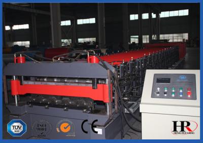 Cina La doppia piattaforma di alta tecnologia lamina a freddo la formazione della macchina per la fabbricazione dei due tipi pannelli del tetto in vendita