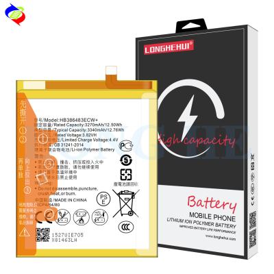 Cina HB386483ECW Batteria ricaricabile bianca per Huawei Honor 6X/G9 plus/Maimang 5/GR5 2017 in vendita