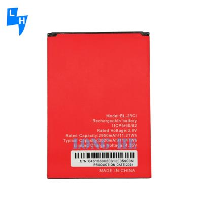 China BL-29CI Rechargeable Batteries 3020mAh Battery for itel A36 Handheld Device for sale