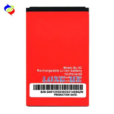 China BL-5C Bateria de 1000mAh com Proteção de Dual IC e Tecnologia Avançada de Lítio Polímero à venda