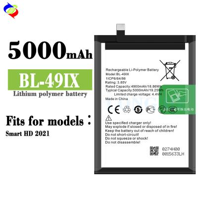 China 5000mAh BL-49iX Bateria OEM para Infinix Smart HD 2021 100% ciclo zero e compatível à venda