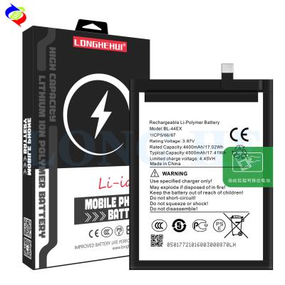 China Bateria recarregável preta de 4500mAh BL-44EX para Infinix Zero X Pro X6811 X6810 à venda