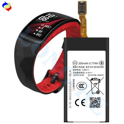 Cina Ricambio di fabbrica Batteria EB-BR365ABE per Gear Fit 2 Pro SM-R365 Smart Watch Batteria in vendita