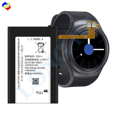 Cina Batteria per Samsung Gear S2 3G Versione R730 SM-R600 SM-R7320 SM-R7300 SM-R7200 EB-BR730ABE 300mAh in vendita