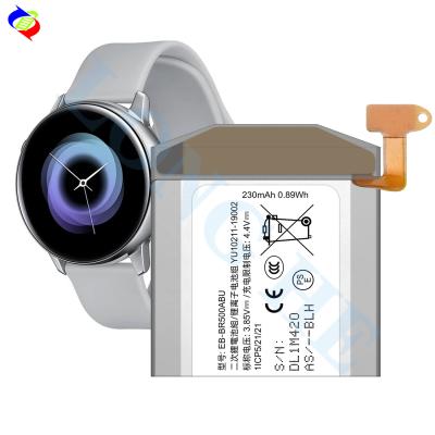 Cina 230mAh EB-BR500ABU Batteria per Samsung Galaxy Watch Active SM-R500 Batterie sostitutive batteria in vendita